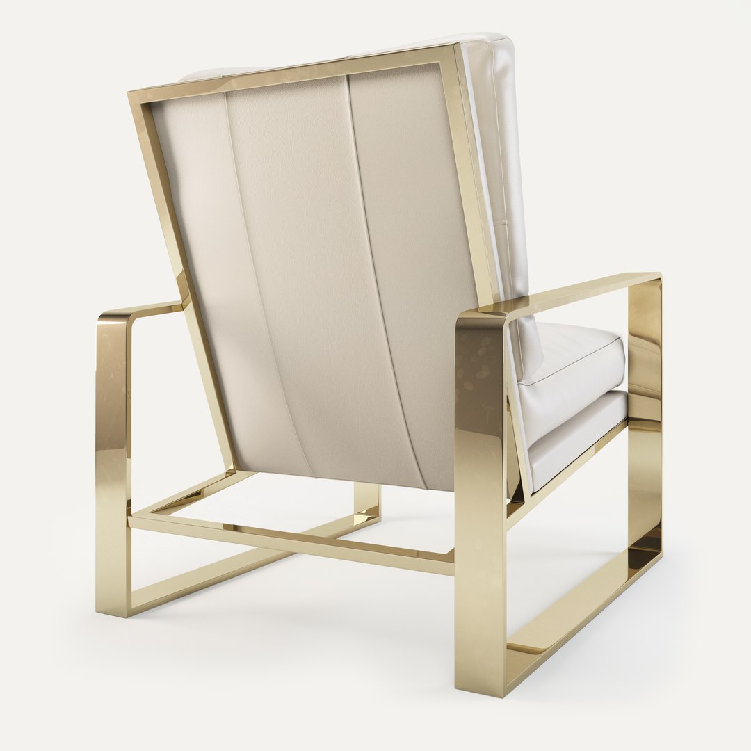 Bernhardt Dorwin Chair 3d Obj