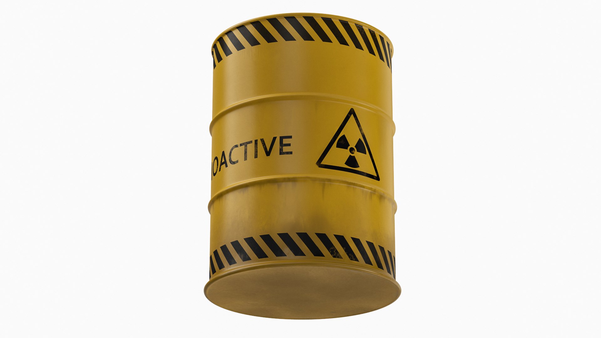 Nuclear Waste Barrel 3D - TurboSquid 2071392