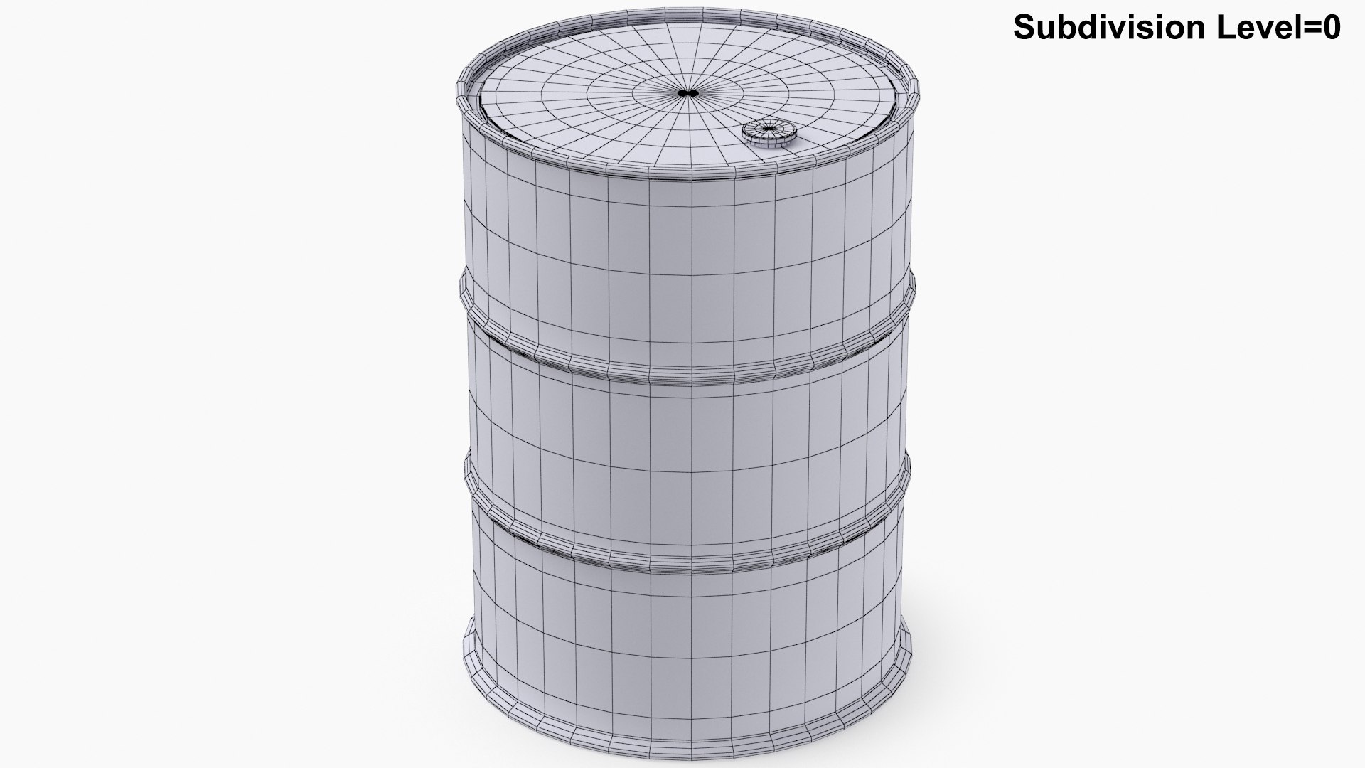 Nuclear Waste Barrel 3D - TurboSquid 2071392