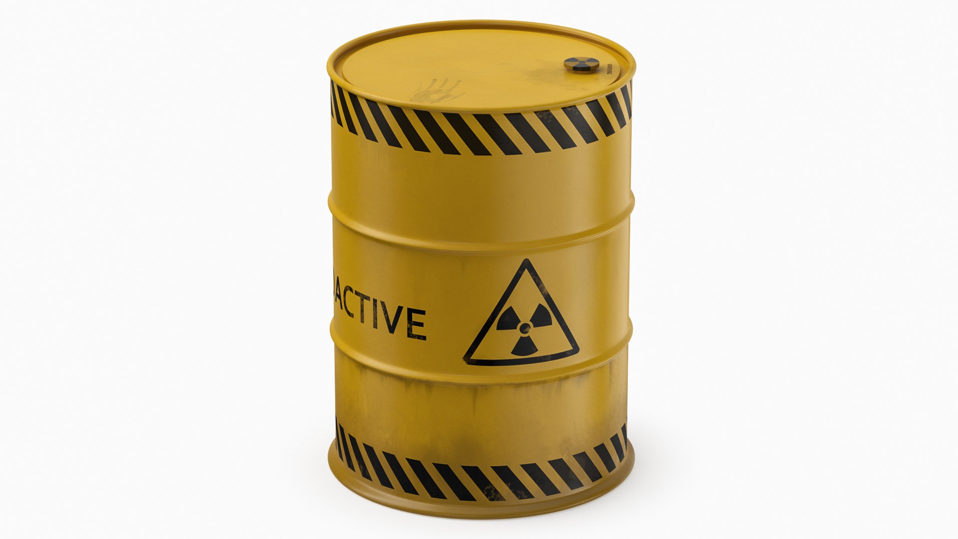 Nuclear Waste Barrel 3D - TurboSquid 2071392