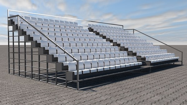 Bleachers 3D Models for Download | TurboSquid