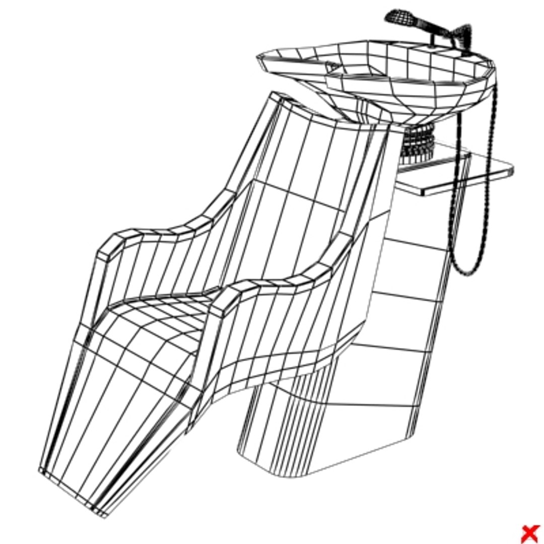Barber Chair 3d Dxf