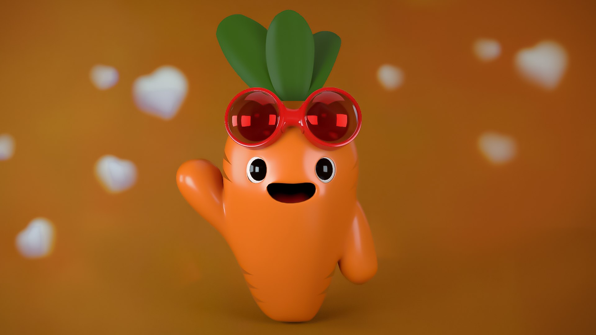 Carrot Model - TurboSquid 1865140