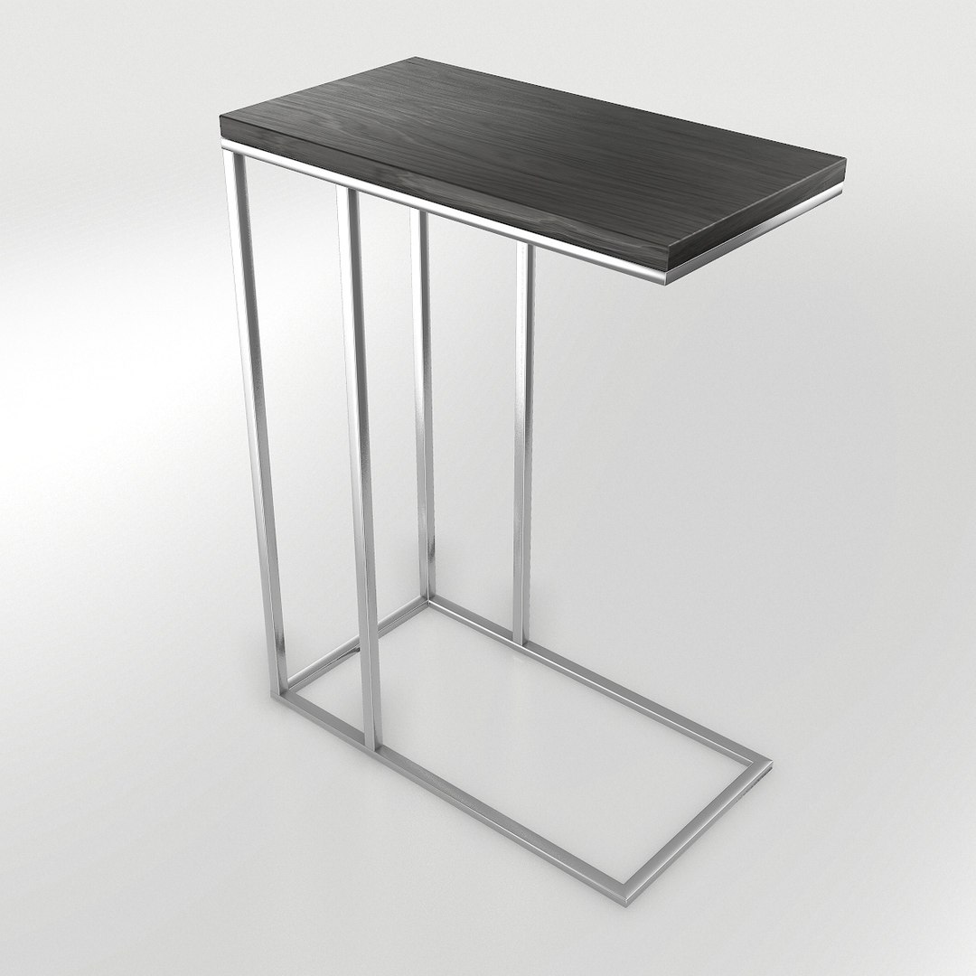 3D Model Kesnia C-shaped End Table - TurboSquid 1349185