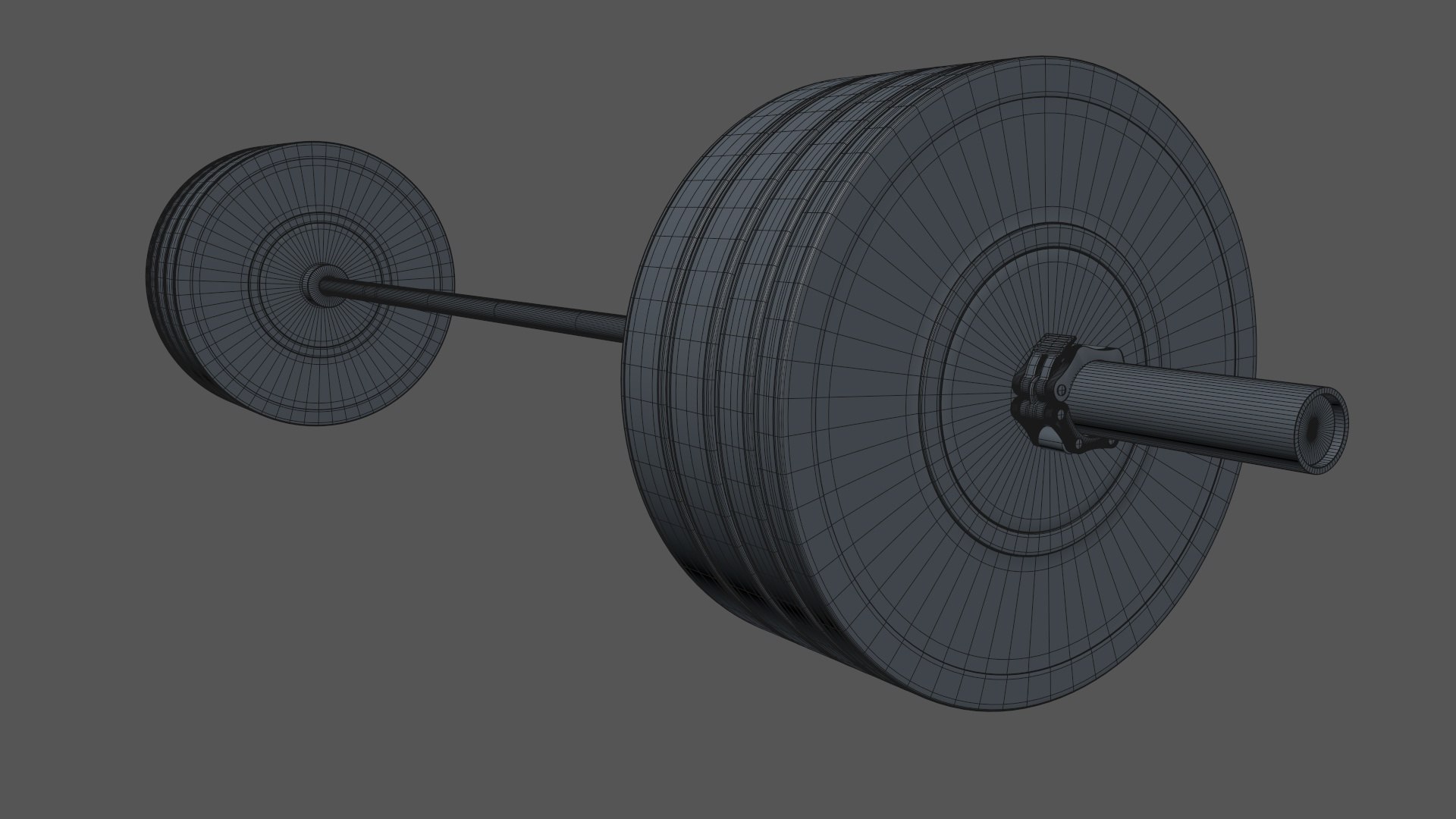 Olympic Weightlifting Barbell Crossfit Model - TurboSquid 1312339