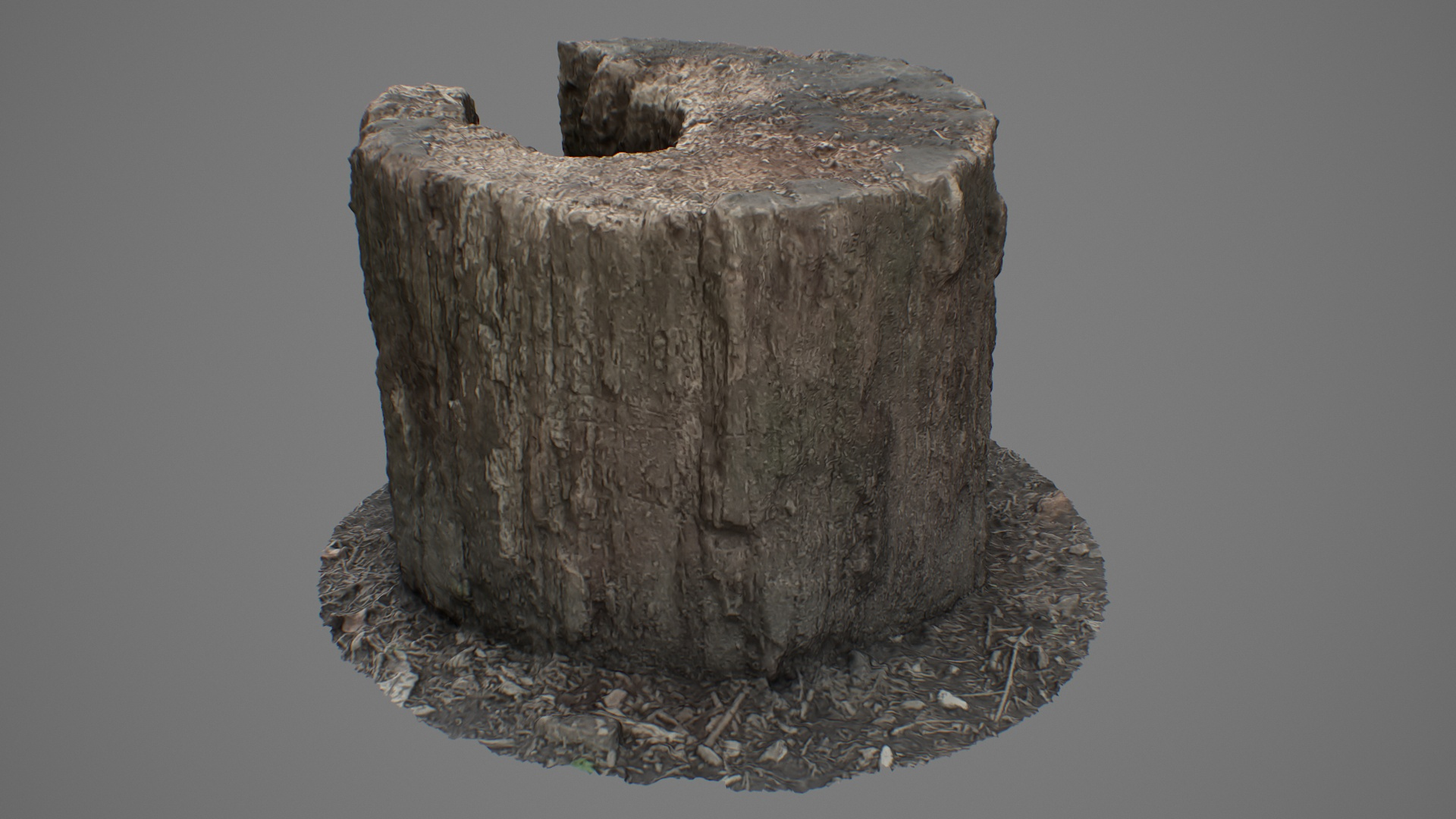 Tree Stump 3D Model - TurboSquid 1567650