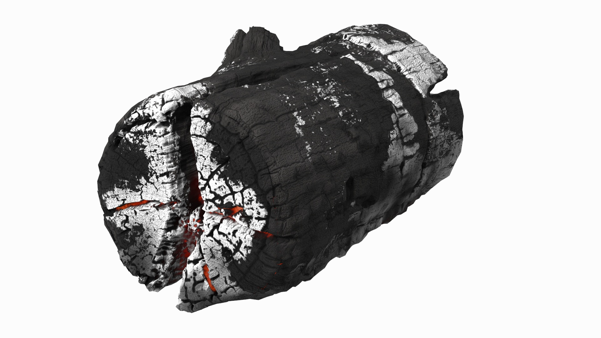 Smoldering Log Model - TurboSquid 2374694