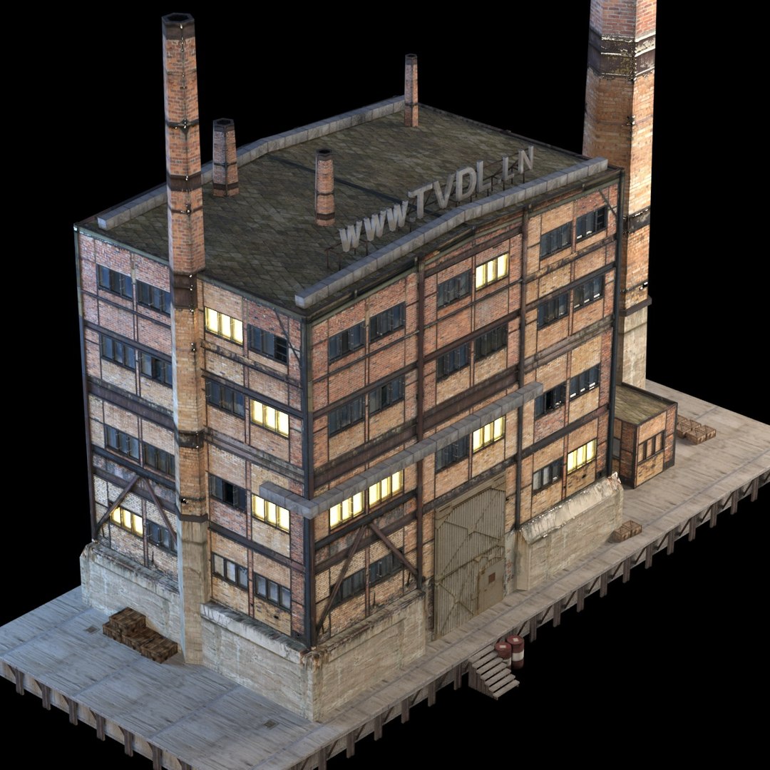 3ds Max Old Building