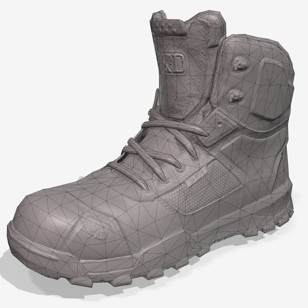 Fxd Work Boot 3D Model - TurboSquid 1708870