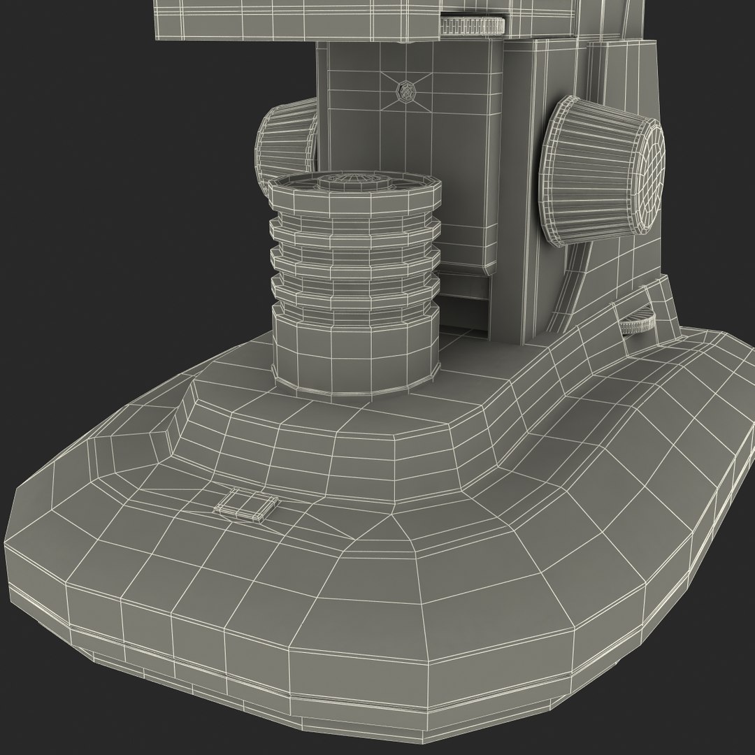 lcd digital microscope 3d model