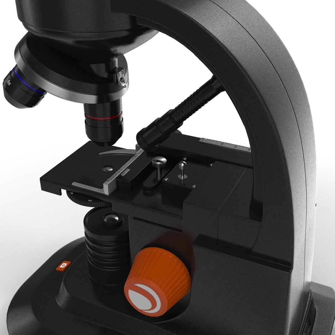 Lcd Digital Microscope 3d Model