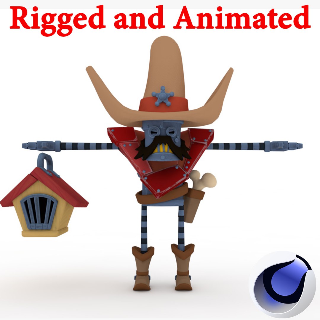 Enemy Arf Rigged And Animated 3D Model - TurboSquid 2336978