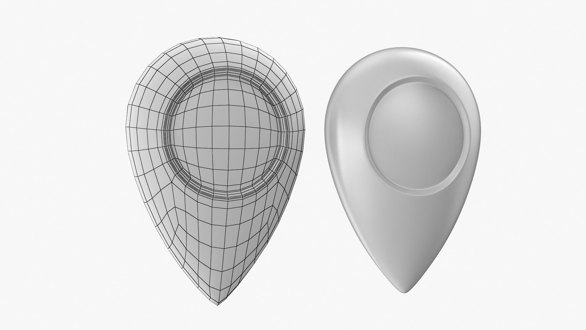 3D Geo Marker Mark - TurboSquid 1633562