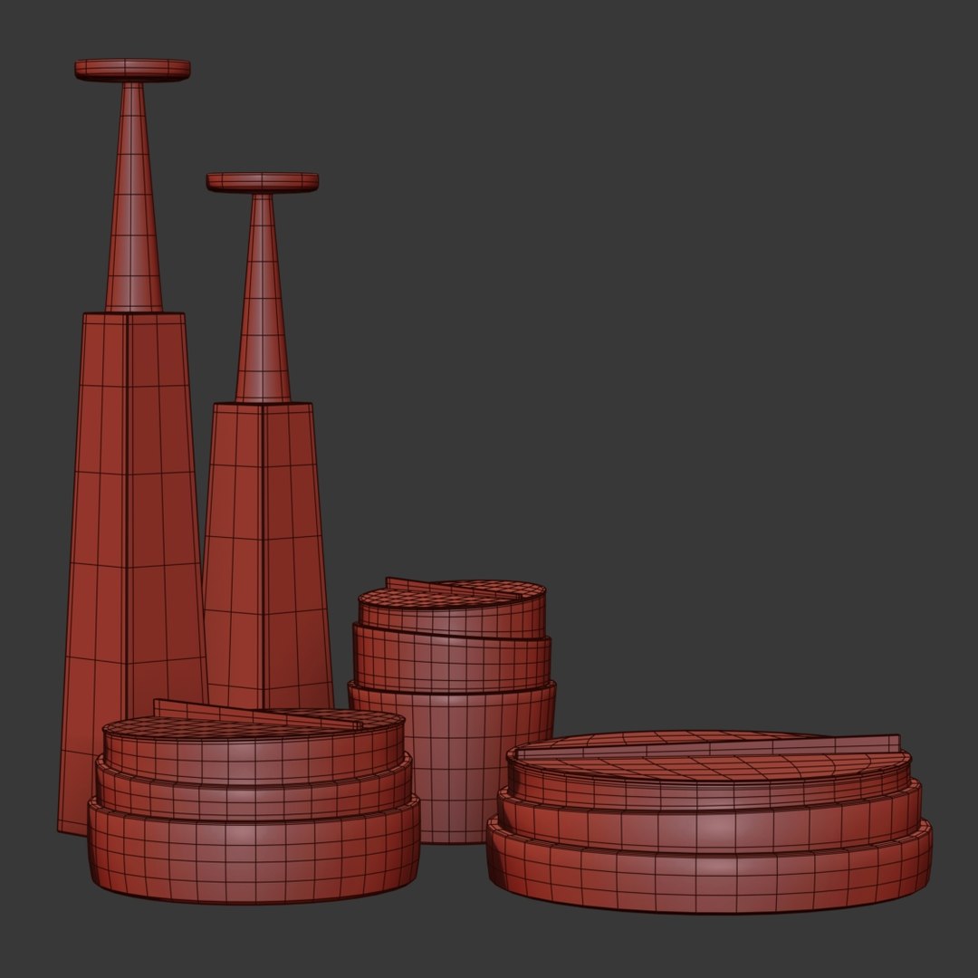 3D Claude Cartier Decoration Model - TurboSquid 1684832