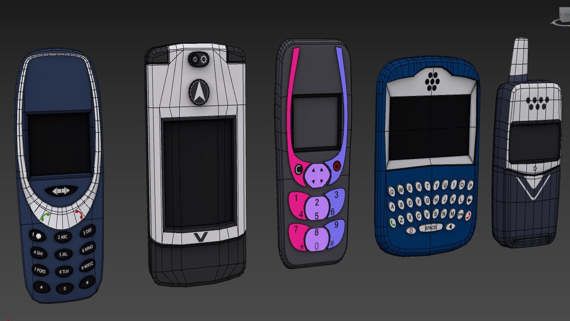 Phone Pack Low Poly 3D Model - TurboSquid 2024009
