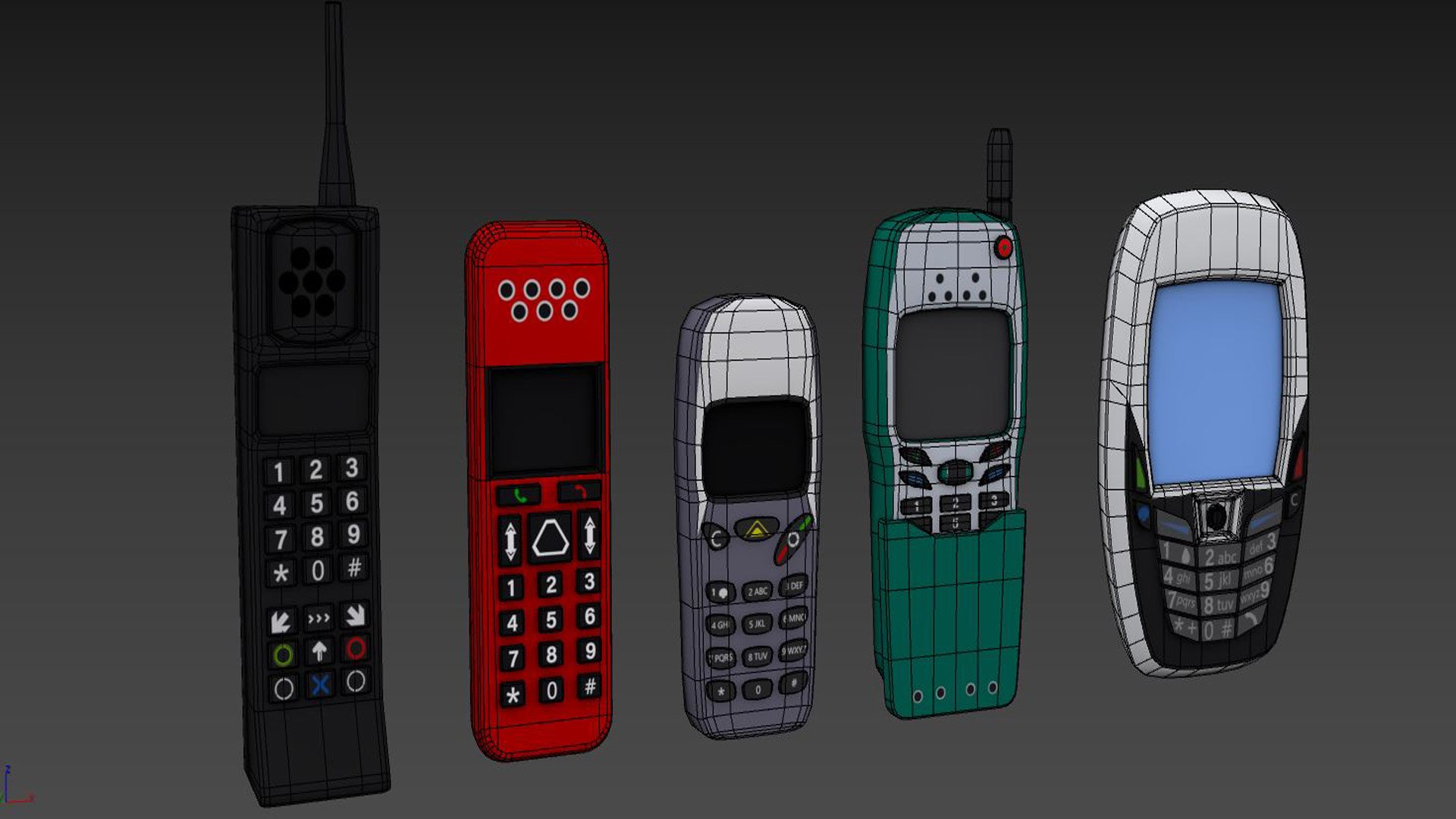 Phone Pack Low Poly 3D Model - TurboSquid 2024009