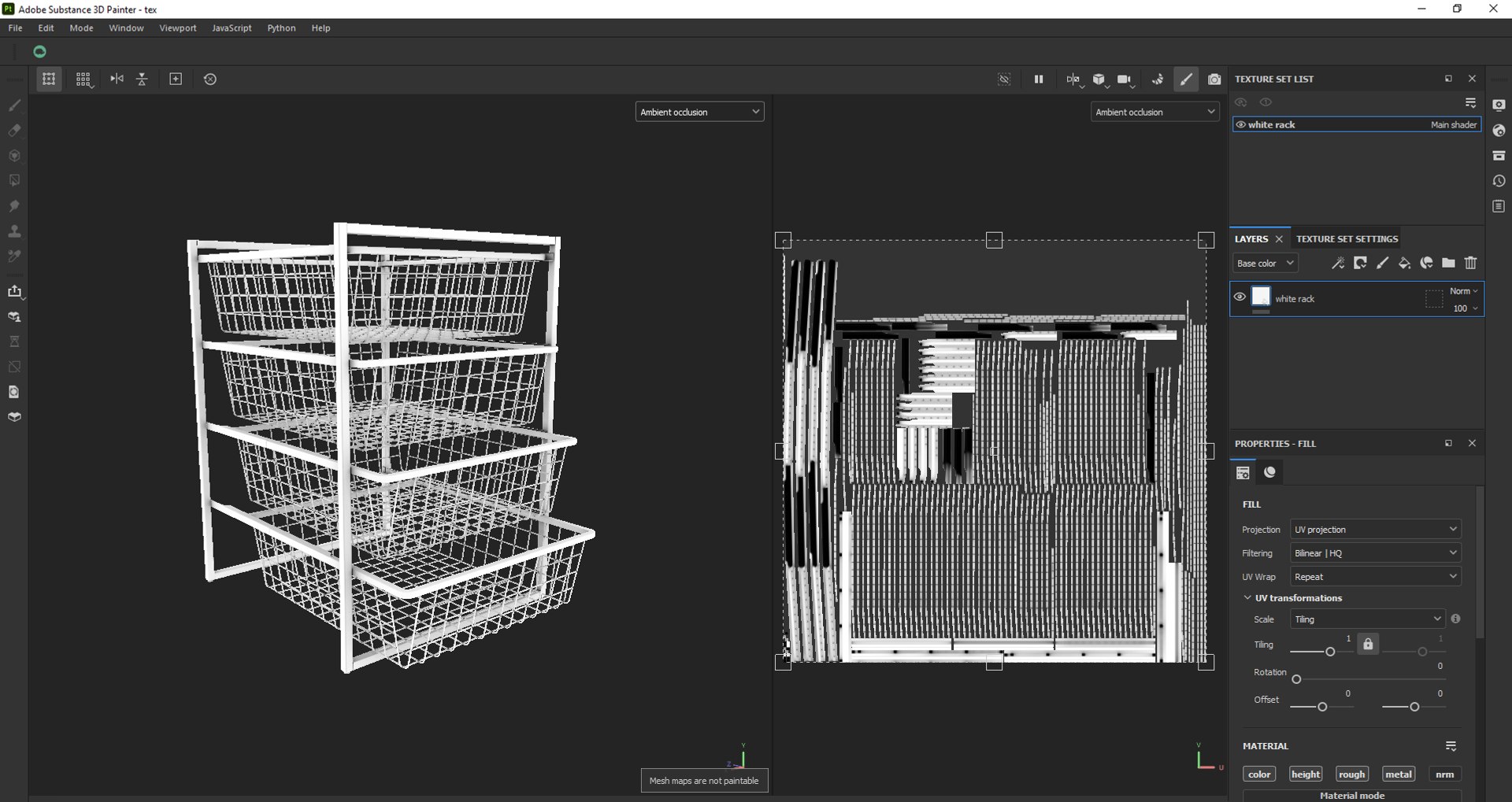 3D Model Pull Out Kitchen Wire Rack Basket - TurboSquid 2304928