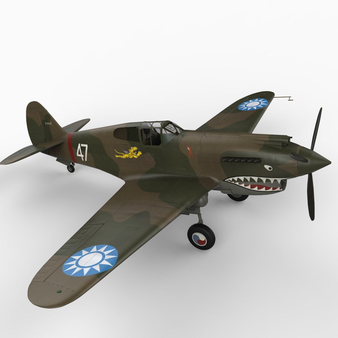 p-40 flying tigers avg max