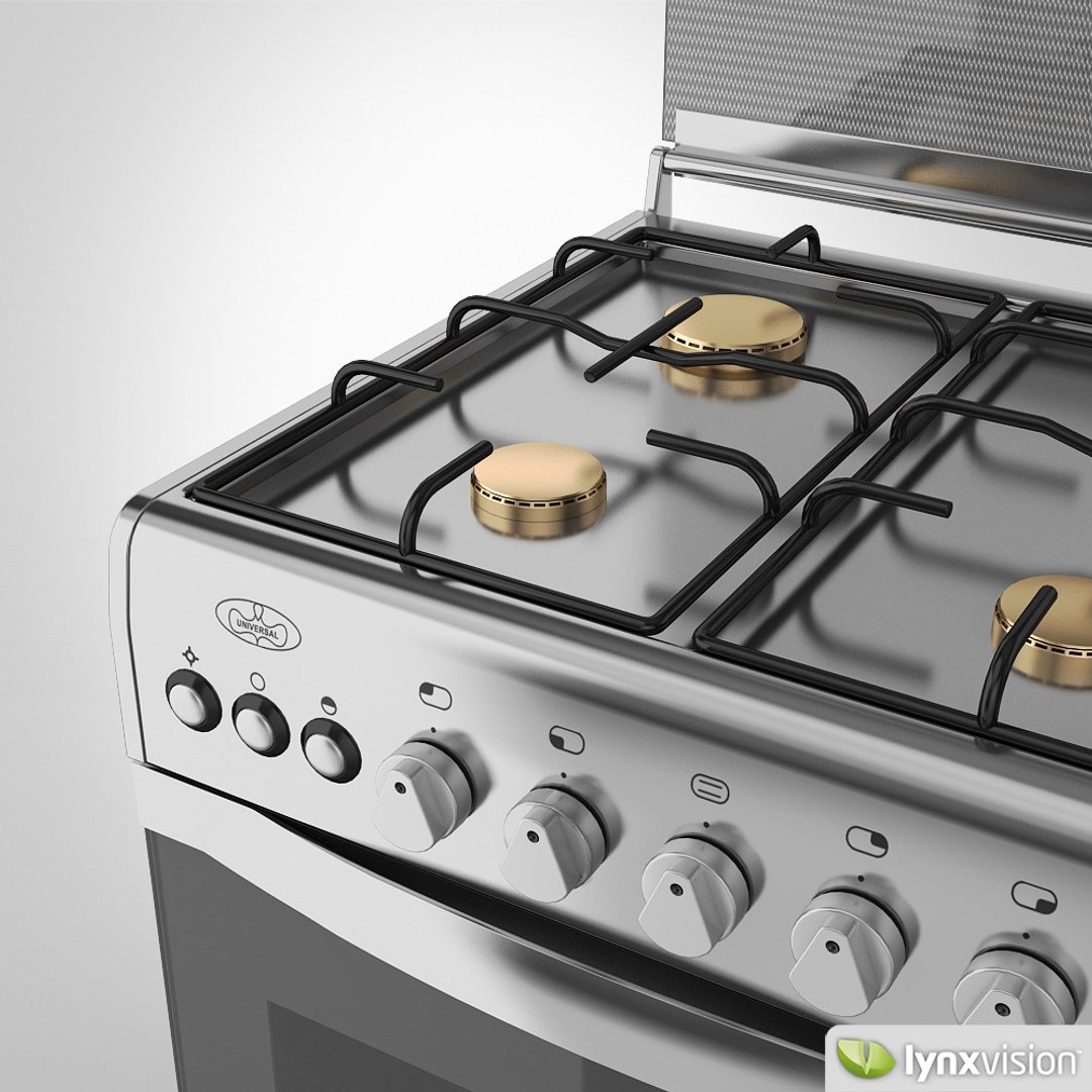 Universal Freestanding Gas Cooker Max