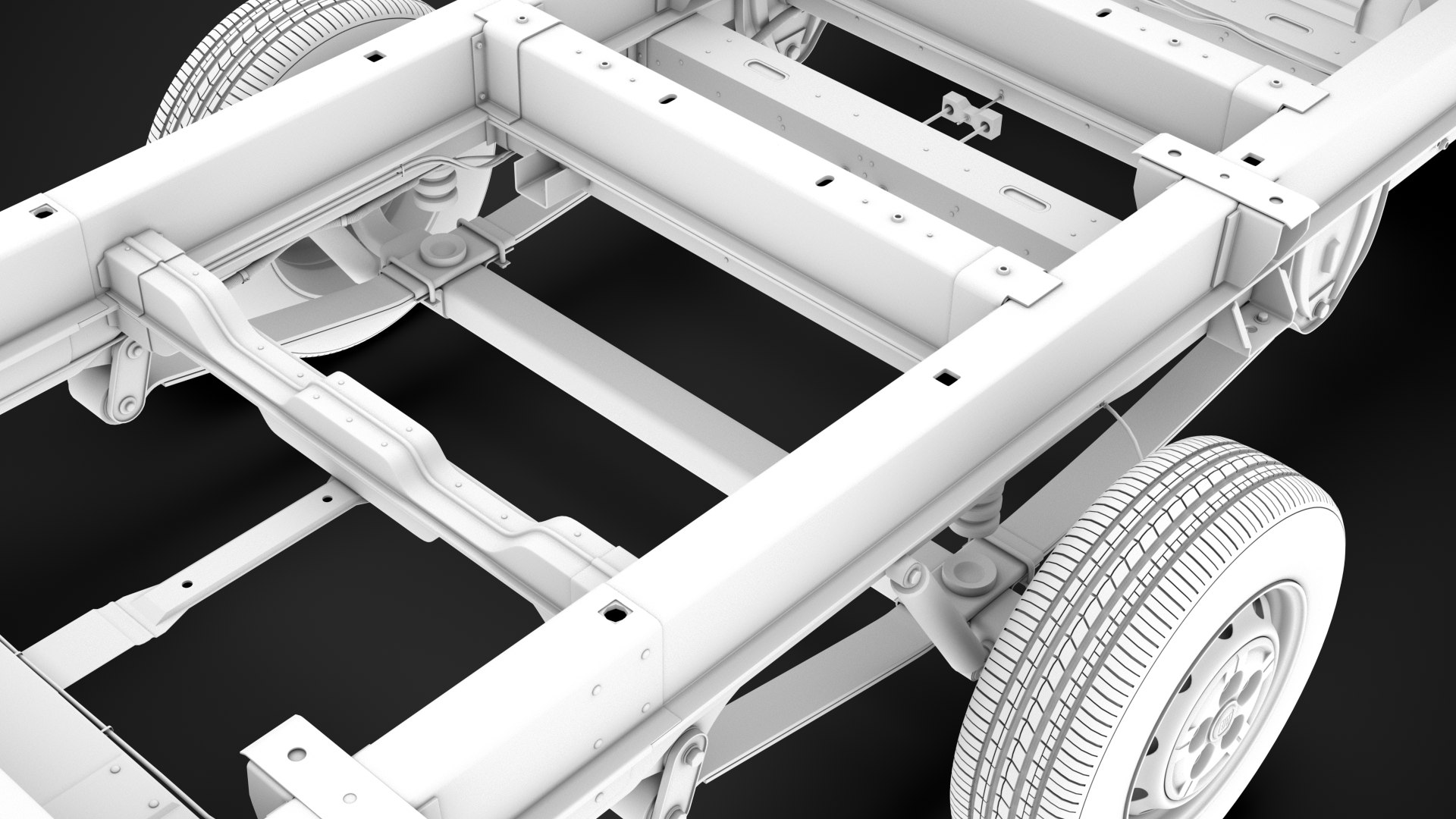 3D fiat ducato chassis truck - TurboSquid 1456141