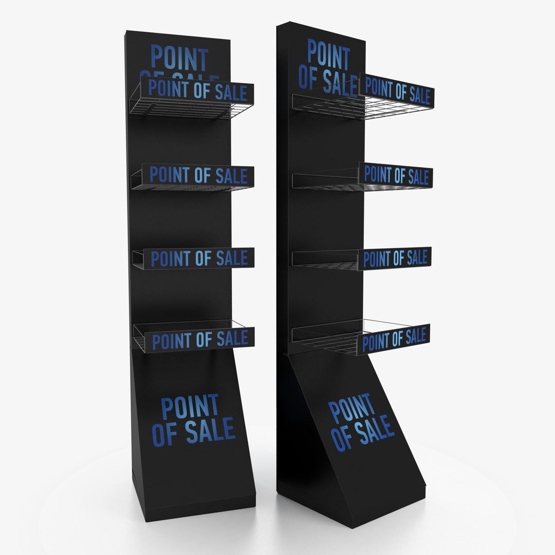 Display Rack 3D - TurboSquid 1361640