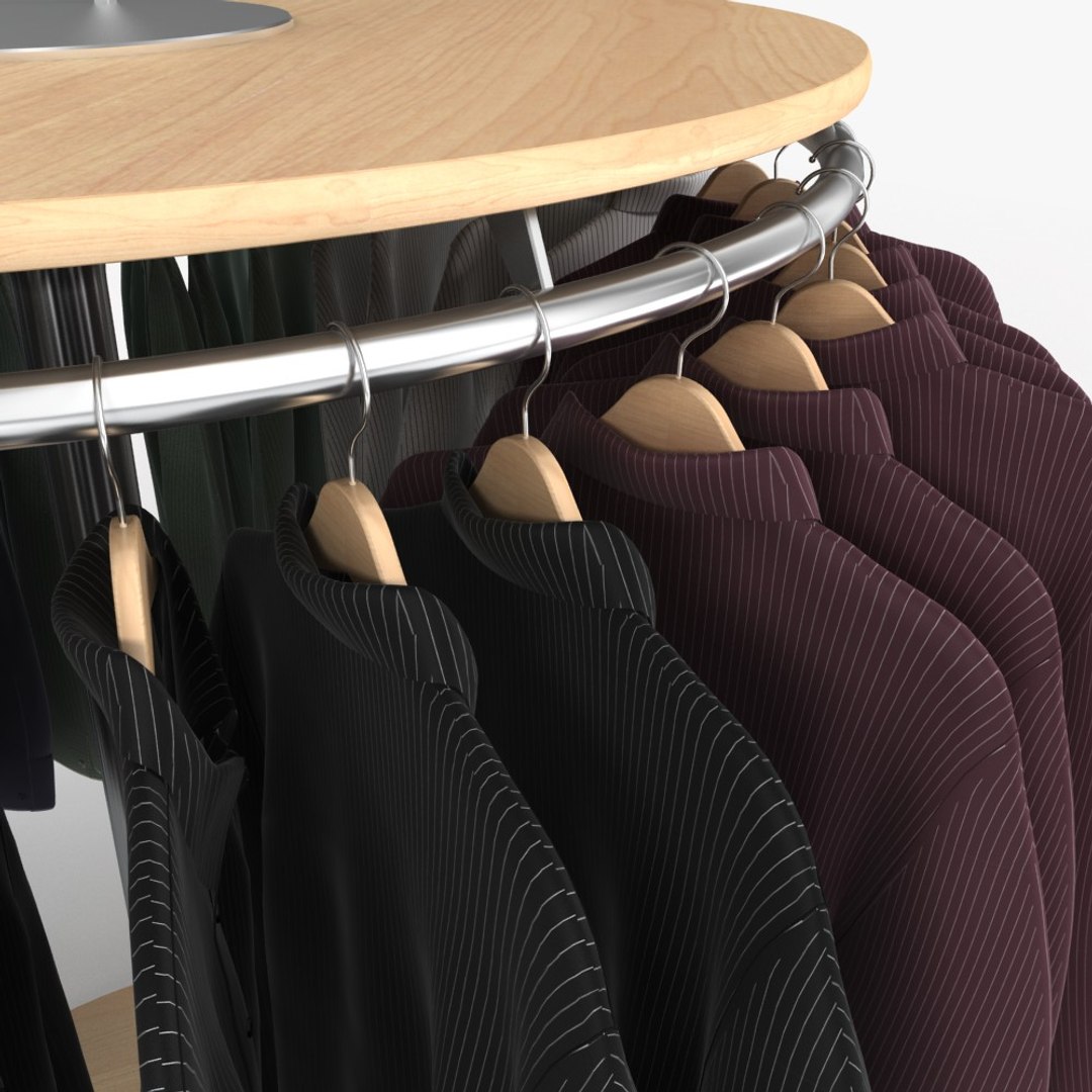 Dress Shirt Rack 3ds