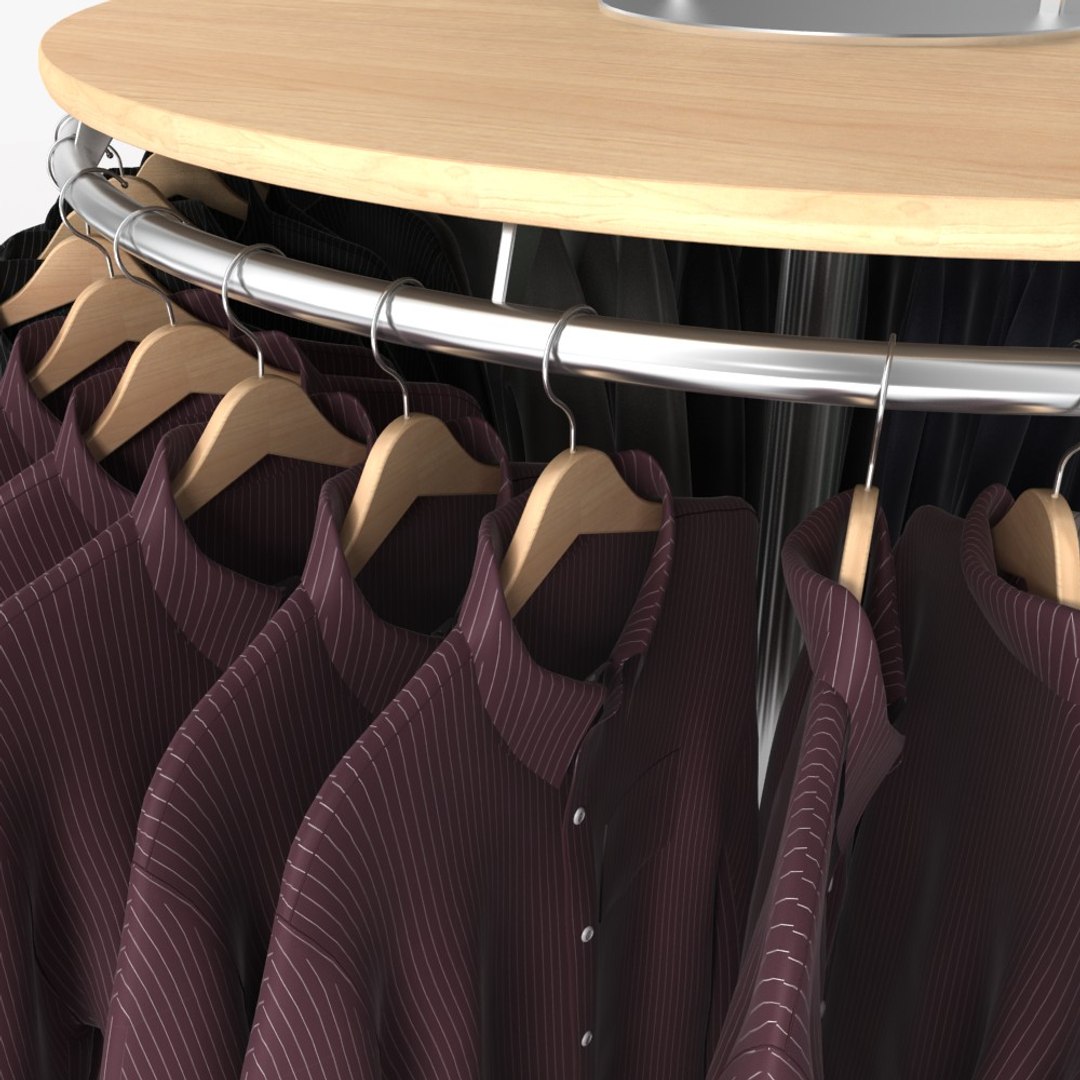 Dress Shirt Rack 3ds