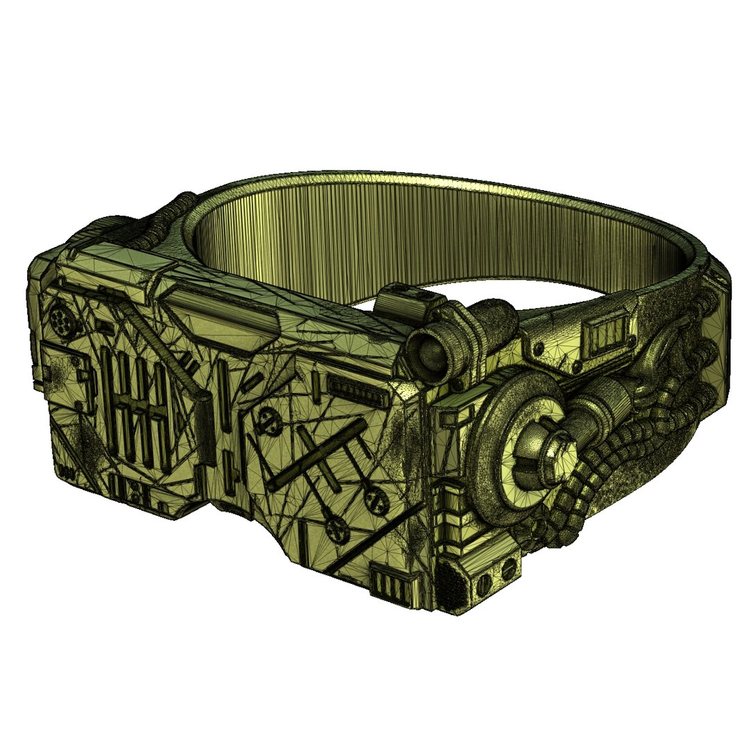 Ring Cyberpunk-4 Model - TurboSquid 1778196