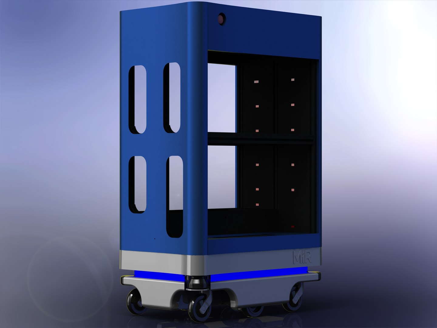 3D MiR200 Tray Transport Module - TurboSquid 2158467