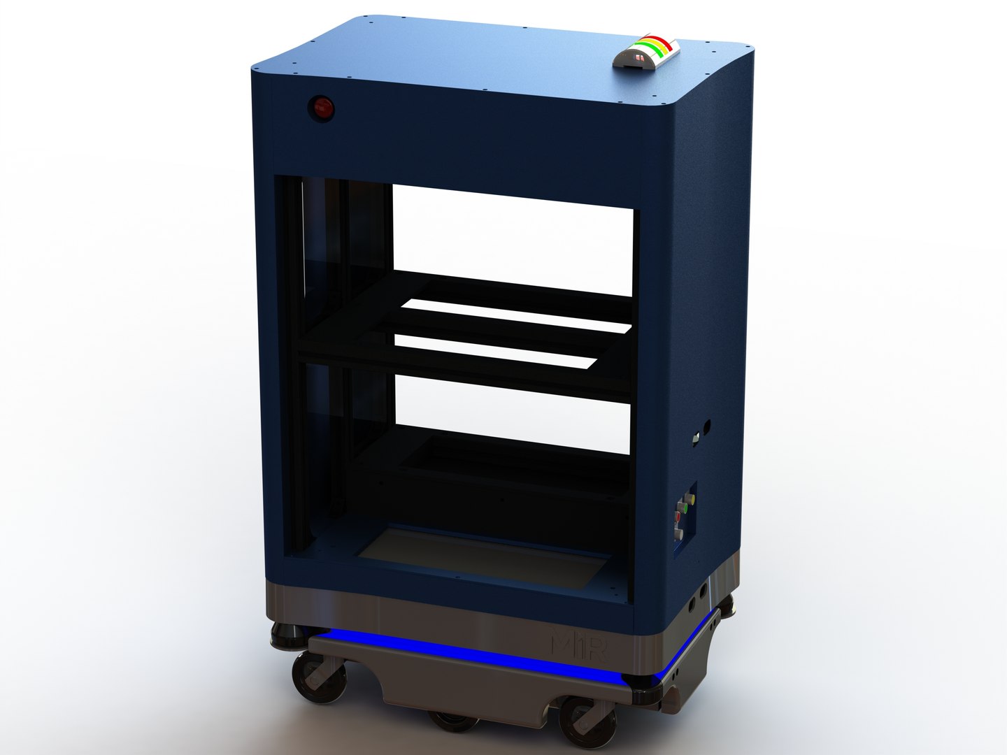 3D MiR200 Tray Transport Module - TurboSquid 2158467