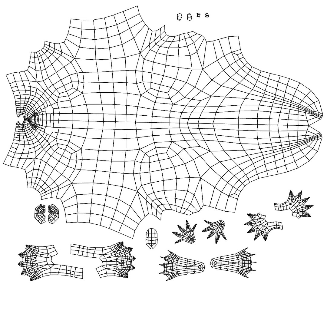 3d Base Mesh Beaver