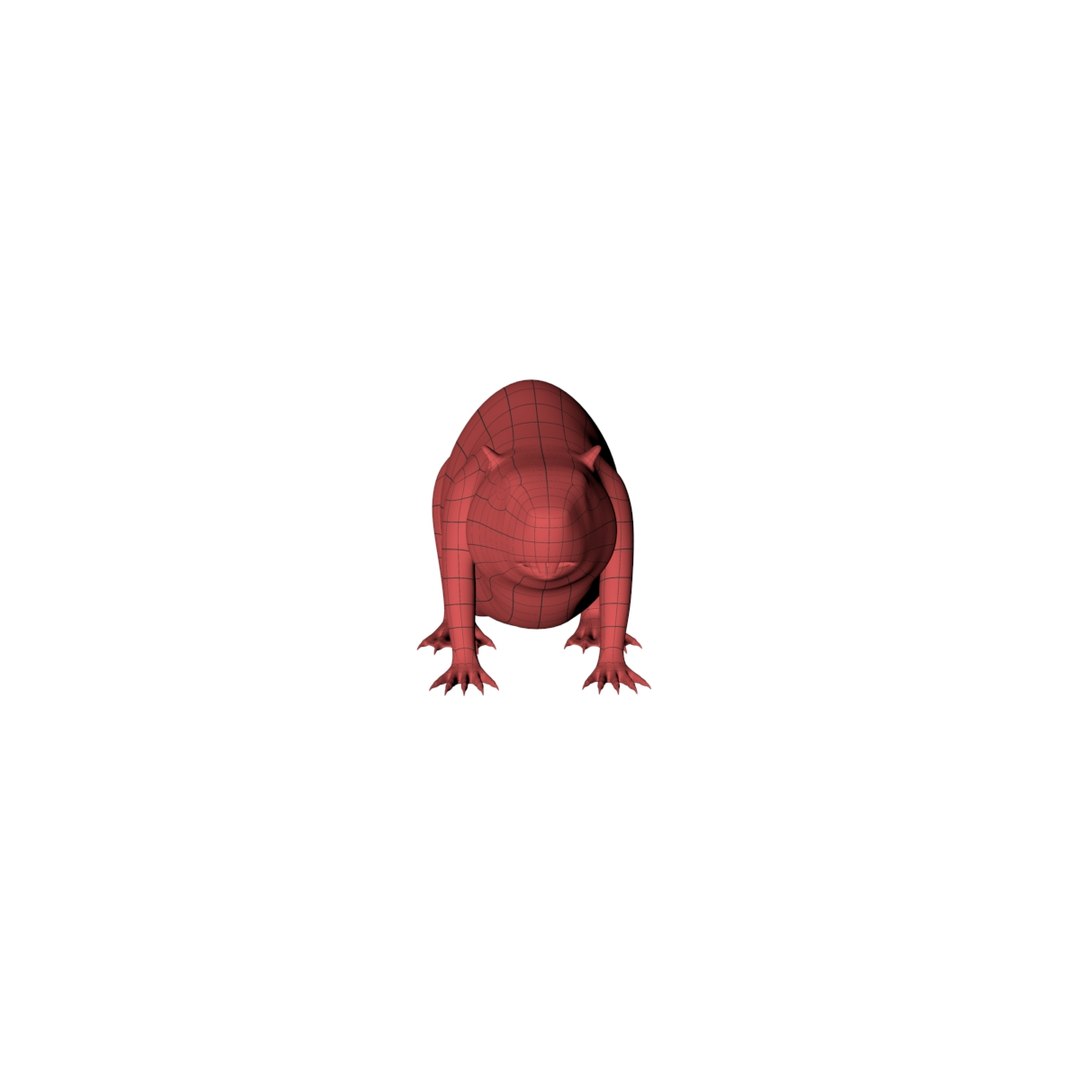 3d Base Mesh Beaver