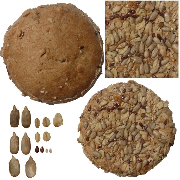 seeds pogaca 3d model