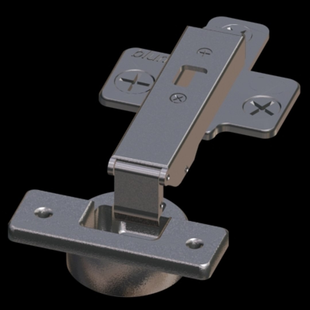Scale Blum Hinge 3d Model