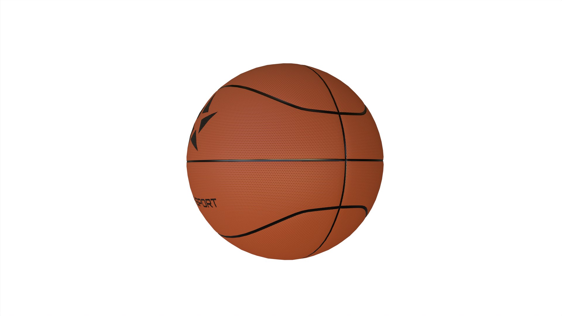 3D Low Poly Basketball - TurboSquid 2048033