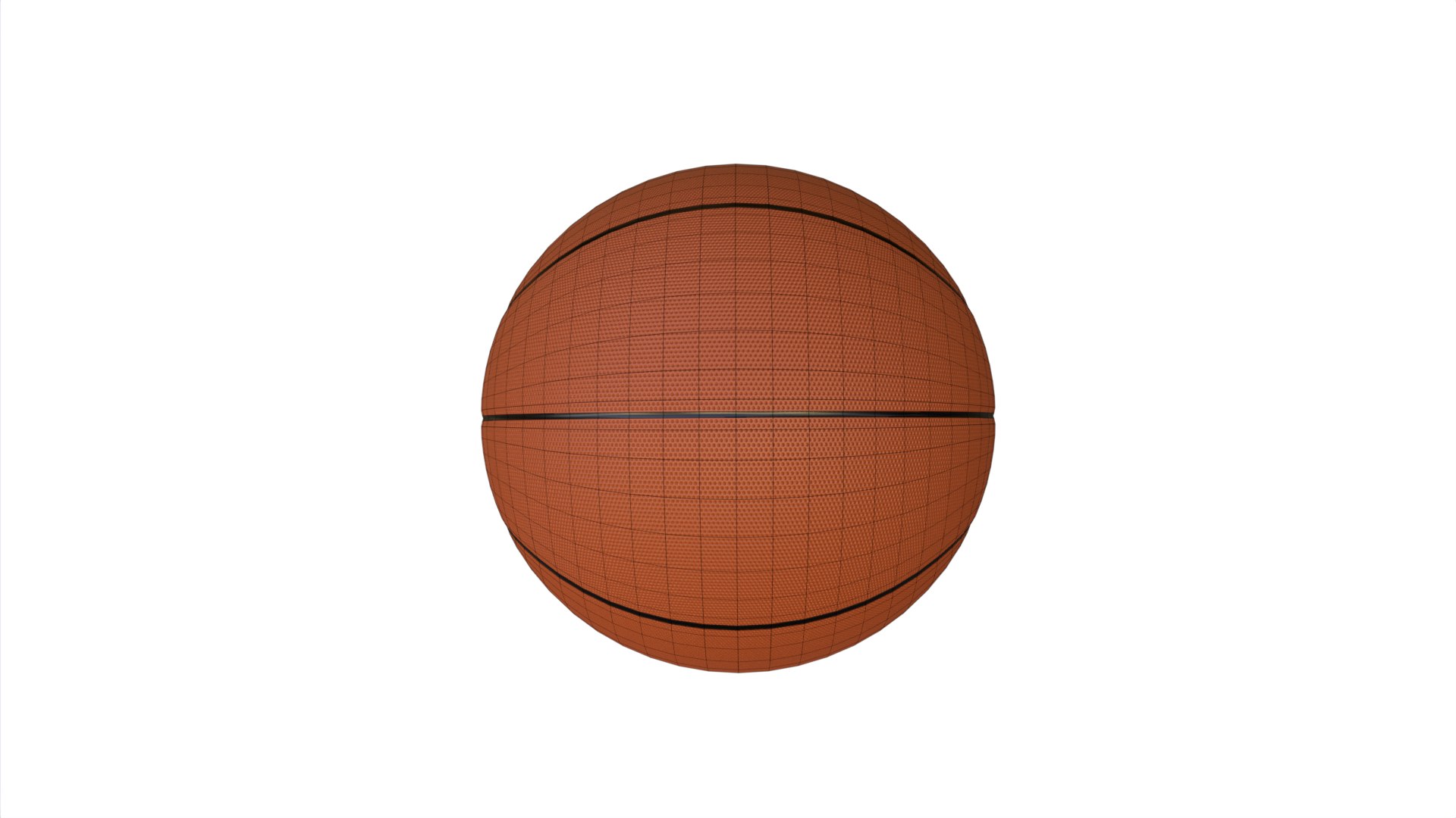 3D Low Poly Basketball - TurboSquid 2048033