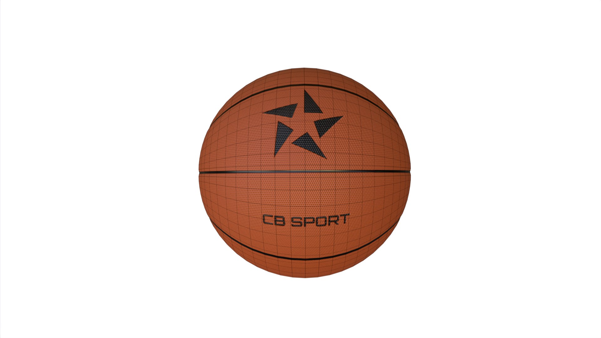 3D Low Poly Basketball - TurboSquid 2048033