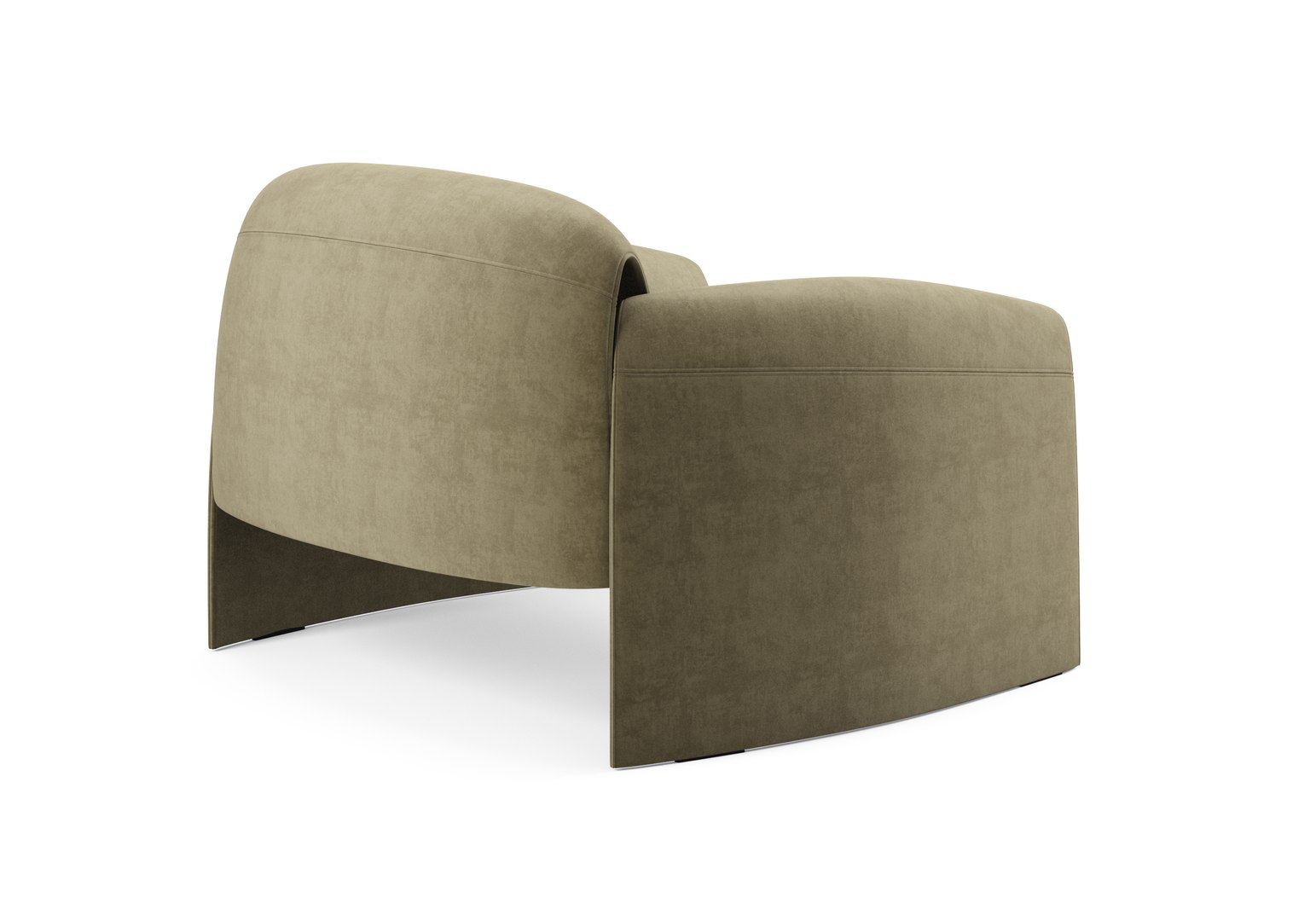 3D Model Le Club Armchair Poliform - TurboSquid 1931469