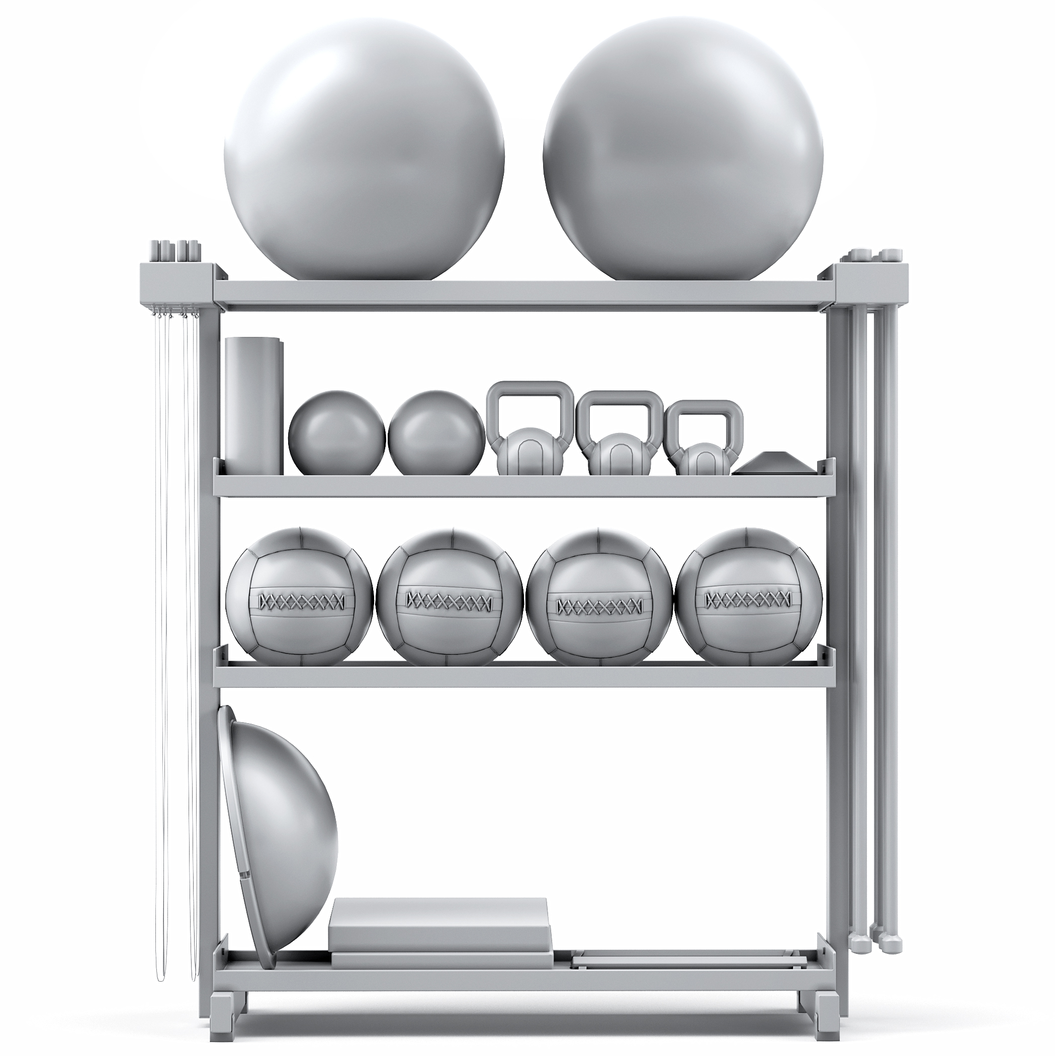 Conjunto de fitness Technogym SKILLTOOLS Kit Modelo 3D - TurboSquid 1701178