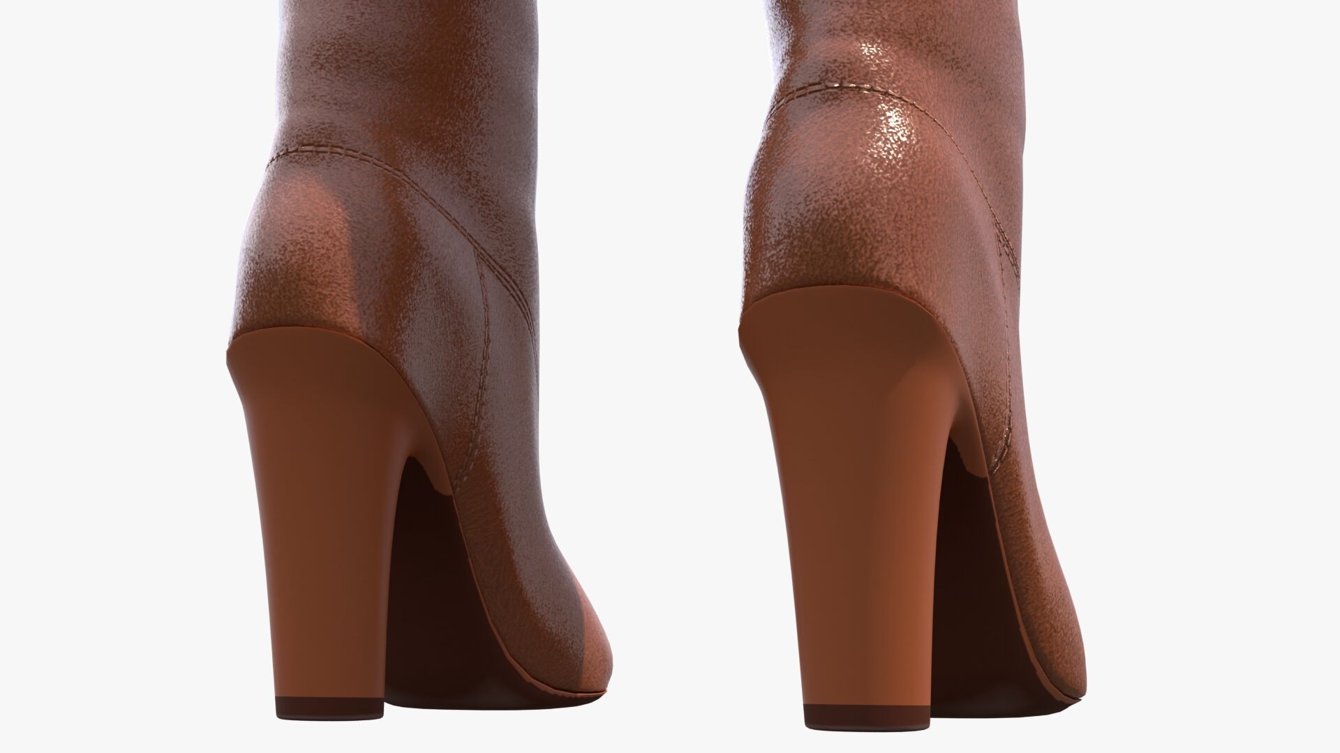 Female Boots Collection 3D Model - TurboSquid 1866622