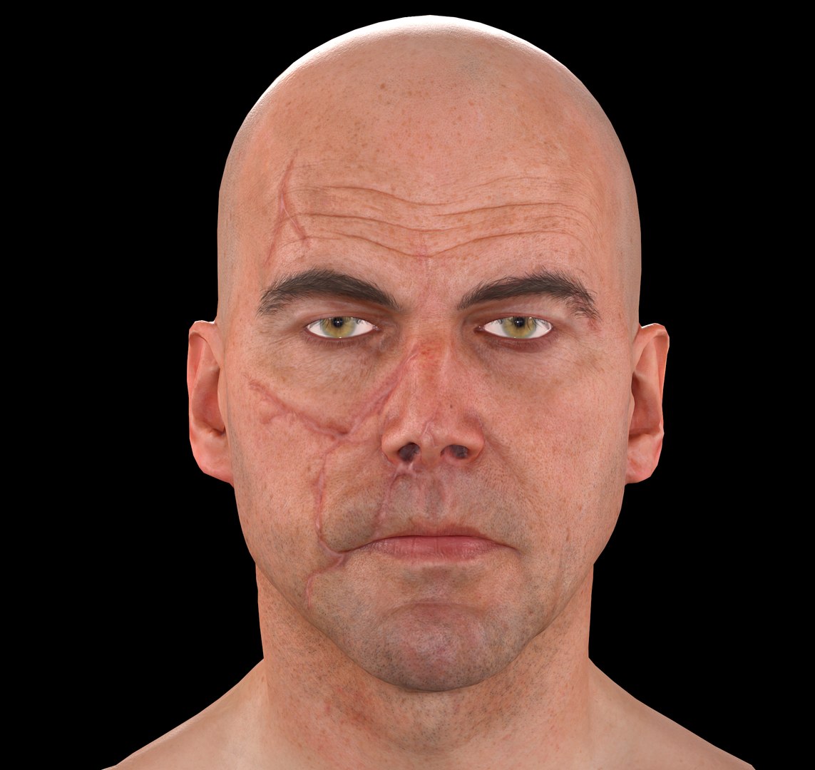 CREEPY HEAD 3D Model - TurboSquid 1858597