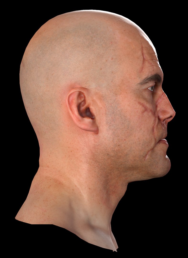 CREEPY HEAD 3D Model - TurboSquid 1858597