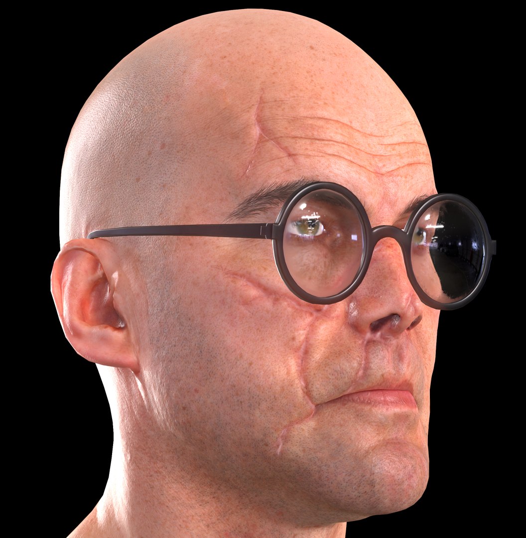 CREEPY HEAD 3D Model - TurboSquid 1858597