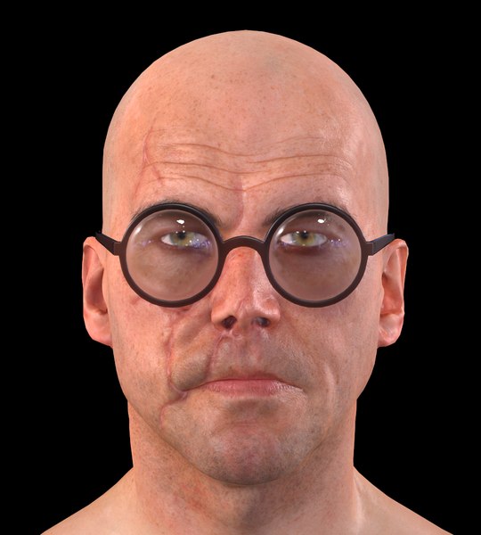 CREEPY HEAD 3D model - TurboSquid 1858597