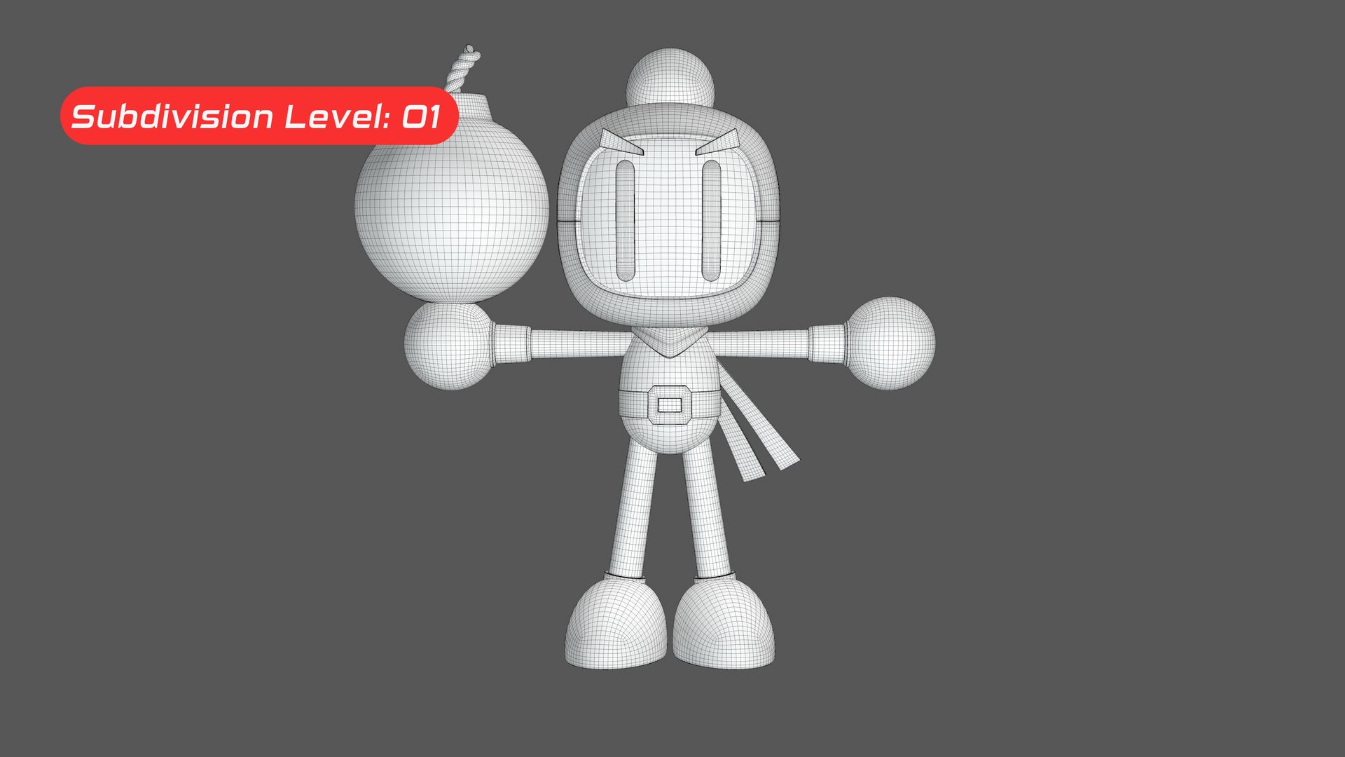 Yellow Bomberman Smashified Character 8K 3D model - TurboSquid 2155639