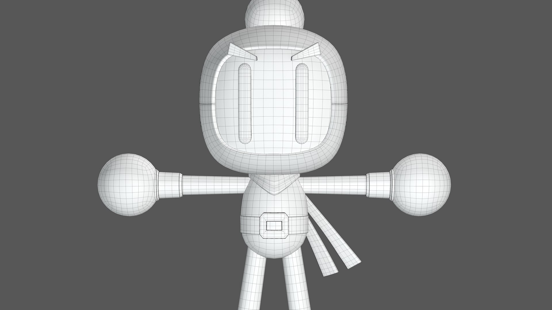 Yellow Bomberman Smashified Character 8K 3D model - TurboSquid 2155639