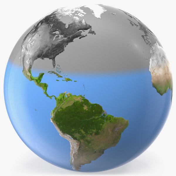Earth stylized world model - TurboSquid 1699083