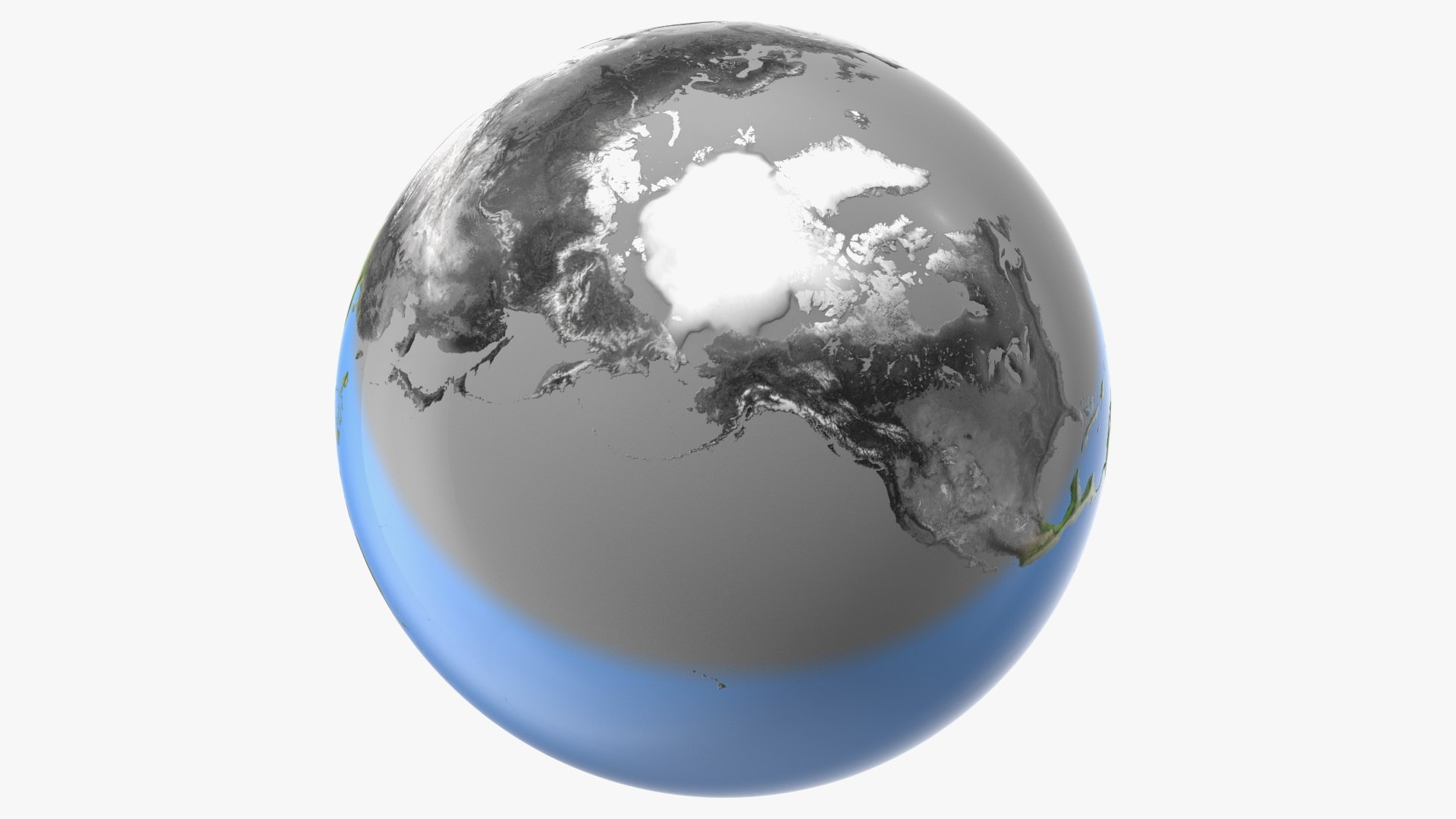Earth Stylized World Model - TurboSquid 1699083
