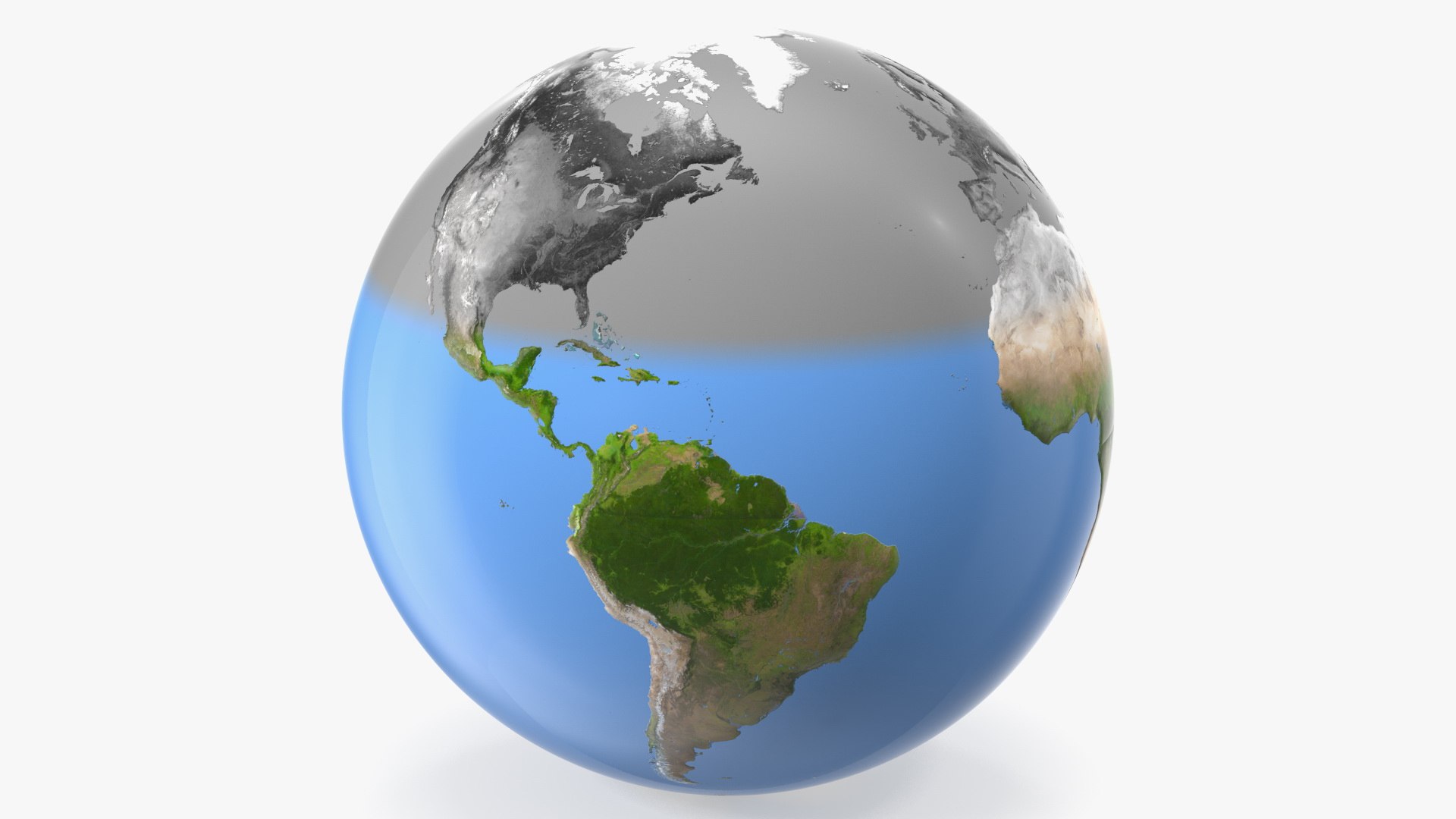 Earth stylized world model - TurboSquid 1699083