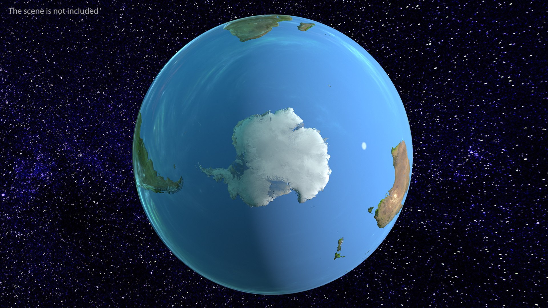 Earth Stylized World Model - TurboSquid 1699083